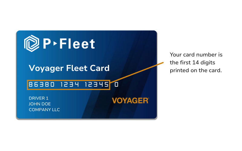 How to Find Your Voyager Card Number – Pfleet